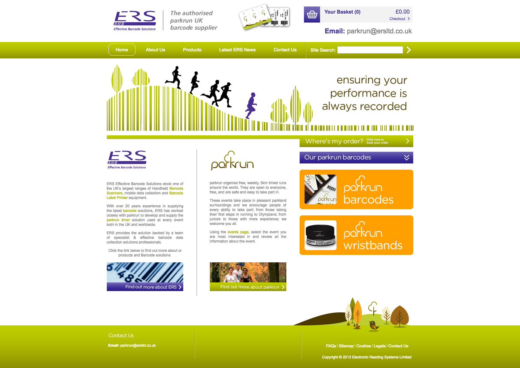 Parkrun Barcodes – PR Code