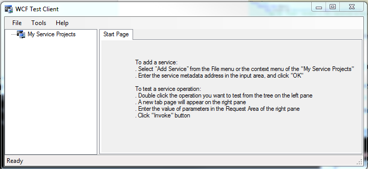 How to test a WCF service with Visual Studio Command Prompt? – PR Code